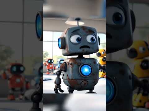 🤖 A Robot’s Heart Programmed to Feel Left to Break 🤖 #SadStory #EmotionalAI #shorts # viral
