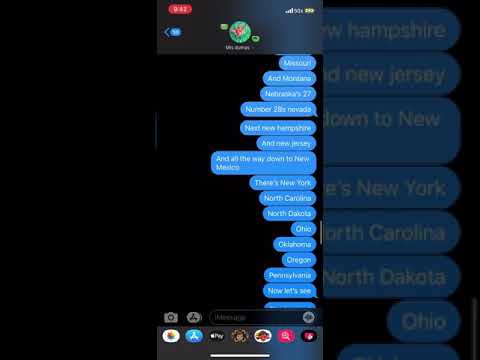 The 50 states that rhyme ll meme