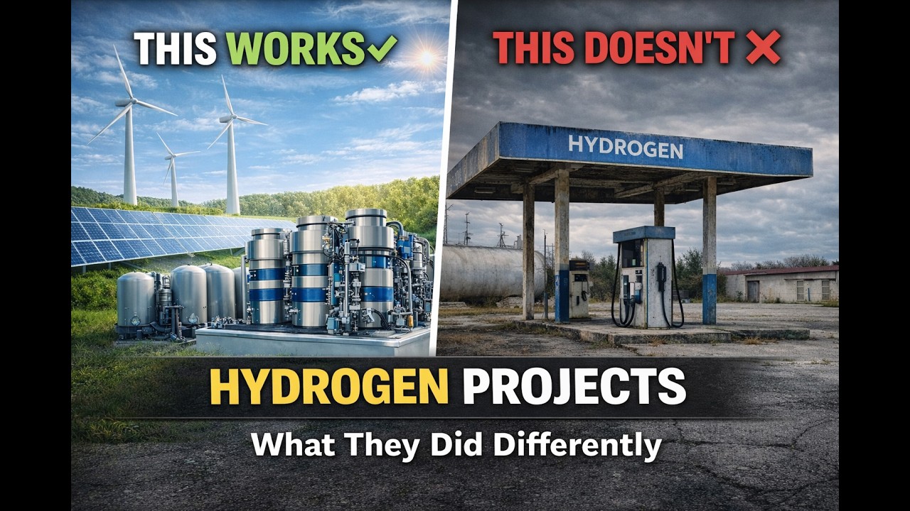 The First Green Hydrogen Projects That Actually Work — What They Did Differently