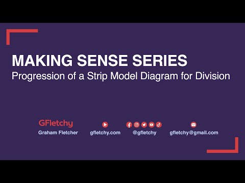 Progression of a Strip Model Diagram for Division | Questioning My ...