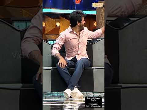 SivaKarthikeyan Fun on Sun tv show #sivakarthikeyan #Sk
