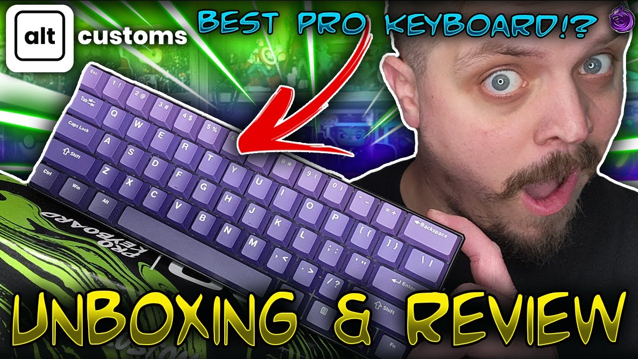 Are ALT CUSTOM Keyboards the BEST!?!? | Full Honest Review & Unboxing