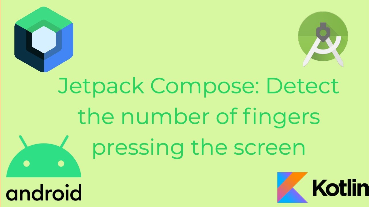Jetpack Compose: Detect the number of  current touches on the screen