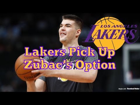 Lakers to Guarantee Ivica Zubac's Contract for 2018-19 Season