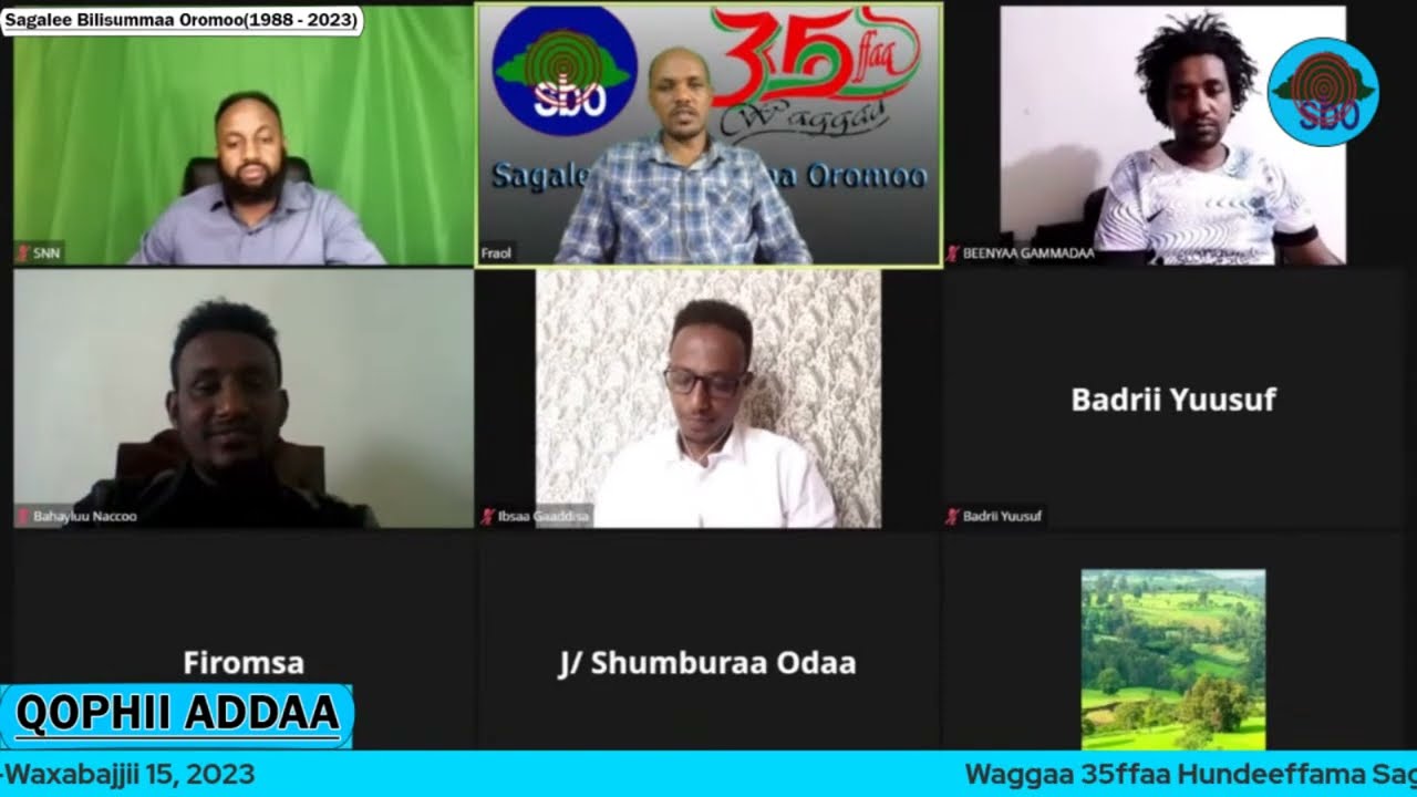 QOPHII ADDAA Waxabajjii 15: Guyyaa Hundeeffama Sagalee Bilisummaa Oromoo(1988 - 2023)