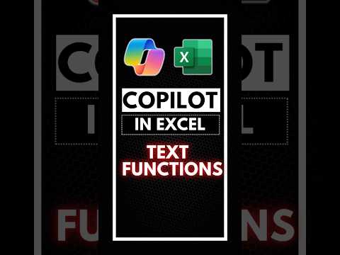 How to Use Excel Text Functions with Copilot