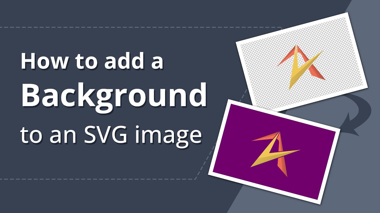 How to add a background to an SVG image