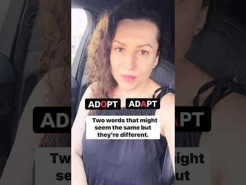 Adapt to changes 🔁, adopt new habits 🙌 #english #englishteacher #vocabulary #учительанглийского