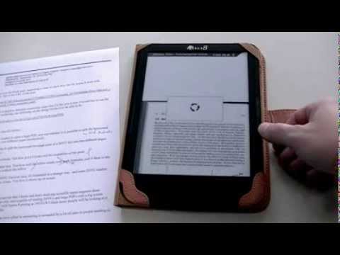 Icarus 8 ebook reader - Test with multiple .djvu and .pdf files