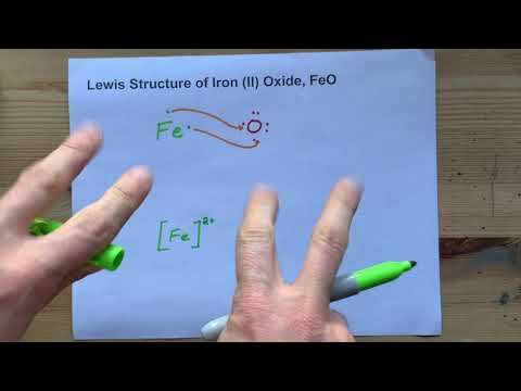 Lewis Structure of Iron (II) Oxide, FeO