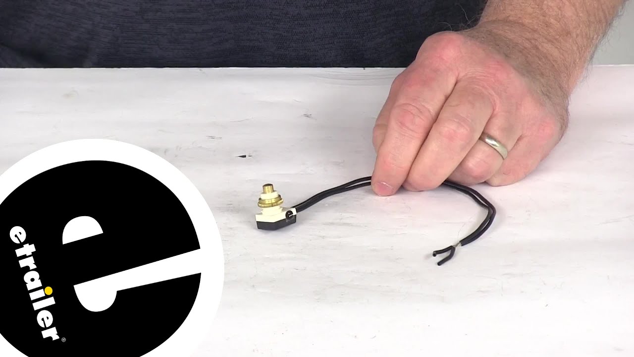 etrailer | Review of the On/Off Push Button Switch for RV Lighting