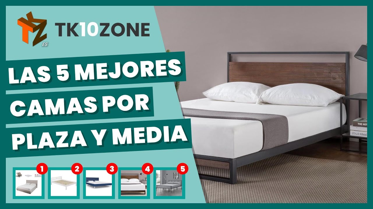 Las 5 mejores camas por plaza y media