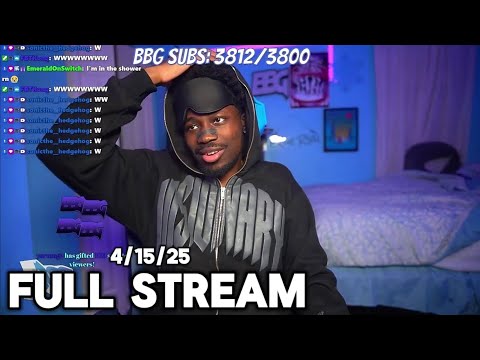 Hitting 4K Subs, BBG Voice Overs, Crashout Moments, Twitch Mod Applications - Blueryai VOD 4/15/25