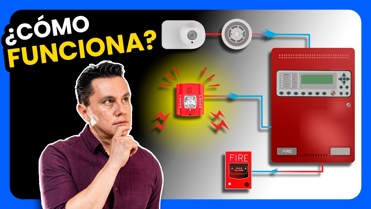 🔥 How does a fire alarm system work?