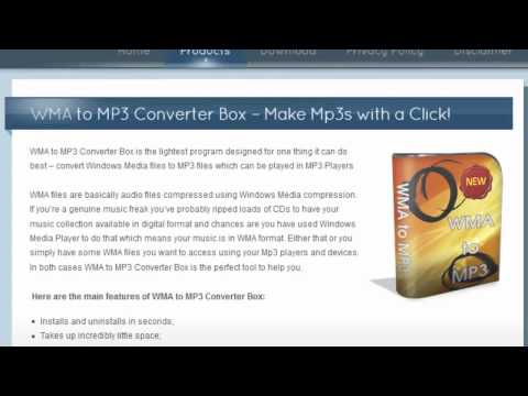 How to Convert WMA files to MP3s