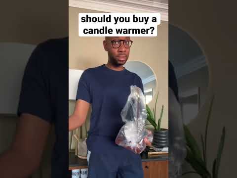 Trying a candle warmer for the first time