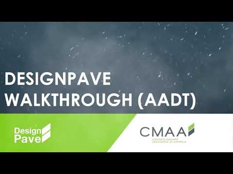 DesignPave Walkthrough – Road Design Using AADT