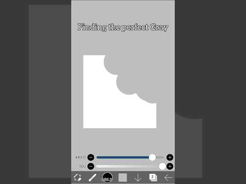 finding the perfect canvas gray on Ibis paint, ( who ate my canvas trend) ???????? #ibispaitx #trend