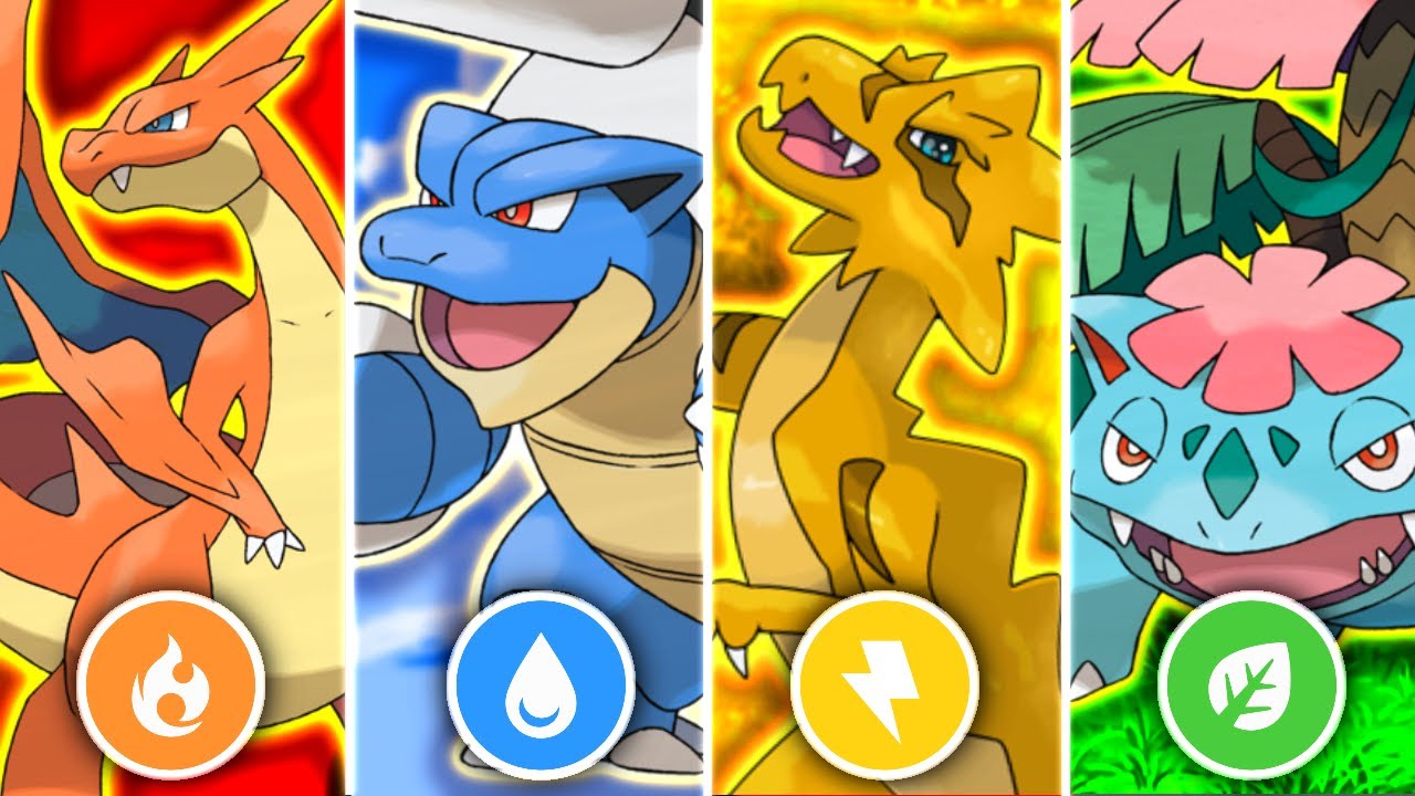 What if Every Pokemon Region had FOUR Starters? - Mega Evolutions