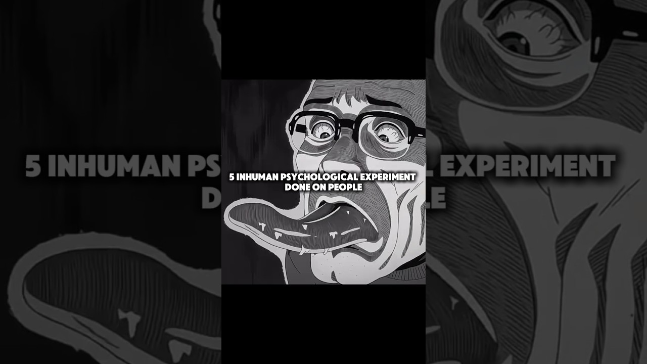 5 inhuman psychological experiment done on people #psychology #experiment