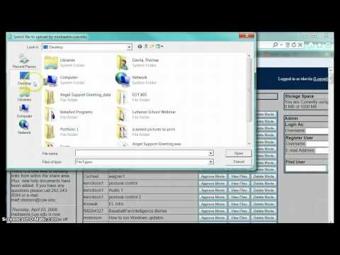 Sharing files with Mediawire