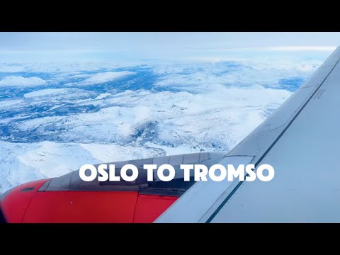 Scenic 4K Flight - Oslo to Tromso, Norway