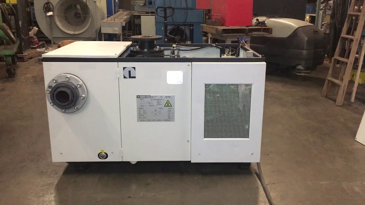 2006 Oerlikon Leybold Sogevac SV1200 Rotary Vane Vacuum Pump 30HP Electric Motor