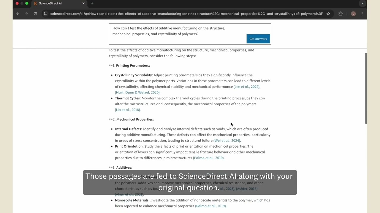 ScienceDirect AI - Transformative Search
