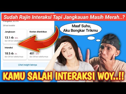 Pantas Jangkauanmu Merah‼️ Penyebab Interaksi Dan Jangkauan Turun Bikin Akun Macet Di Facebook pro