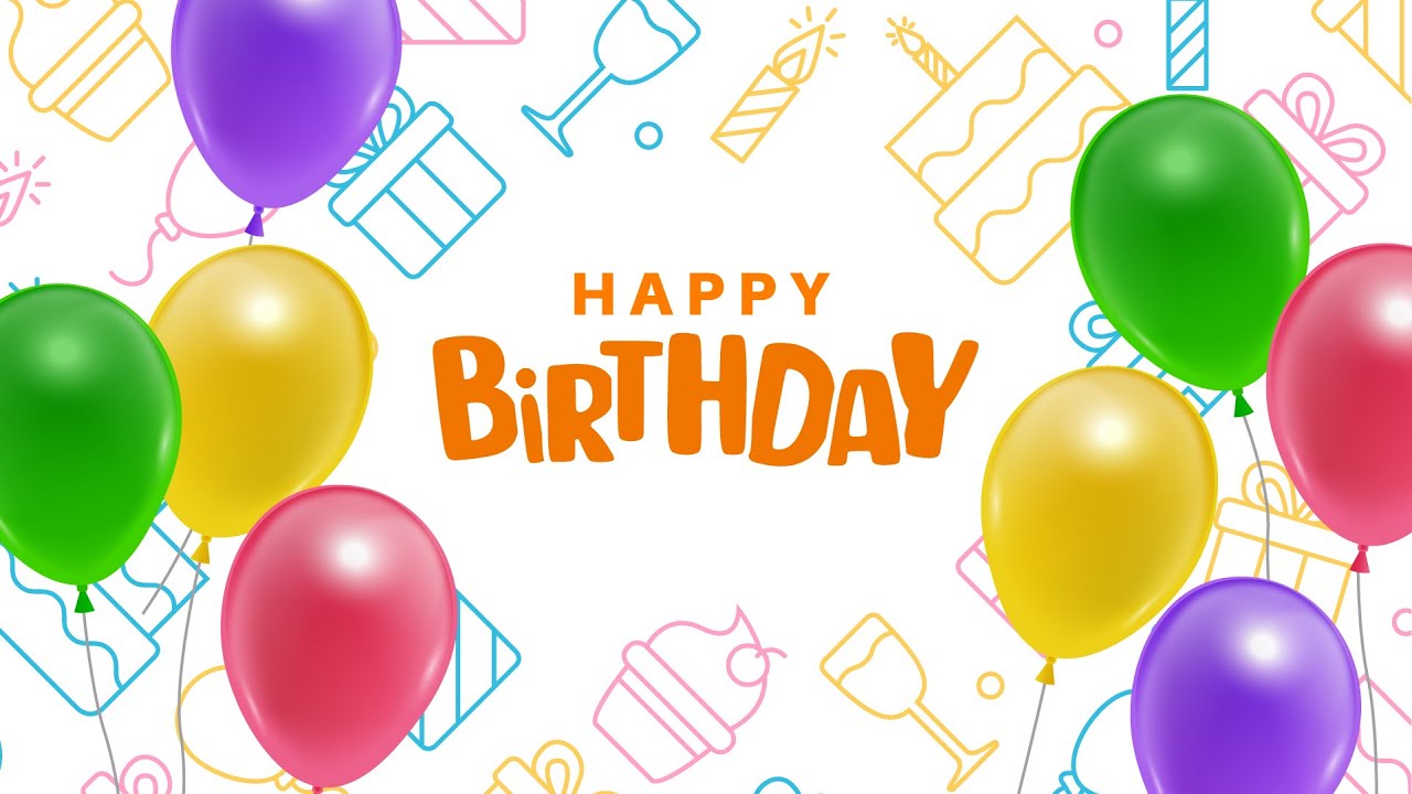 Happy Birthday Balloon Animation