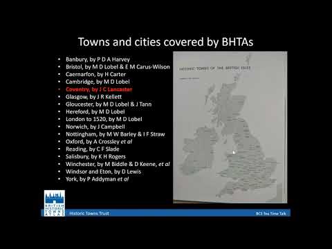 Teatime Talk - Mapping the town: British Historic Towns Atlases
