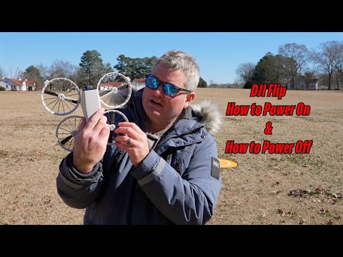 DJI Flip - How to Power On & How to Power Off