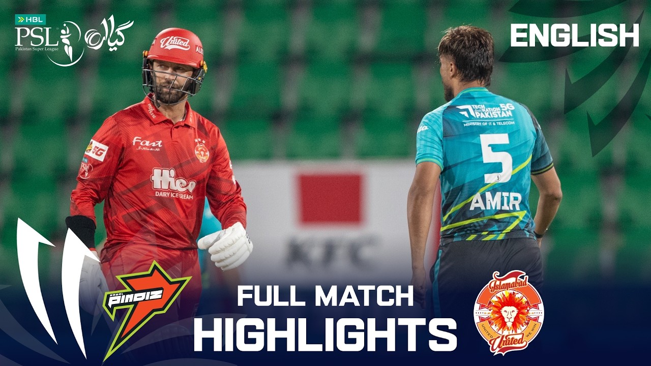 Full Highlights | Rawalpindiz vs Islamabad United | English | Match 12 | HBL PSL 11 | MZB1K