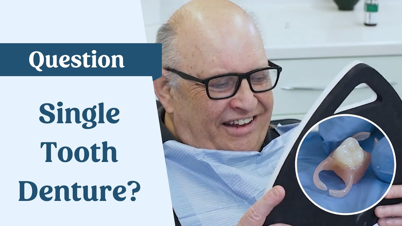 One tooth partial denture - Peridot Dental Care