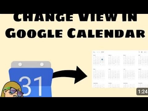 How to desktop view in Google Calendar!