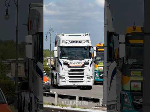 Scania 770S V8 6x2 Tractor Truck | Carmichael Logistics Northern Ireland #truckspotting #scania770s