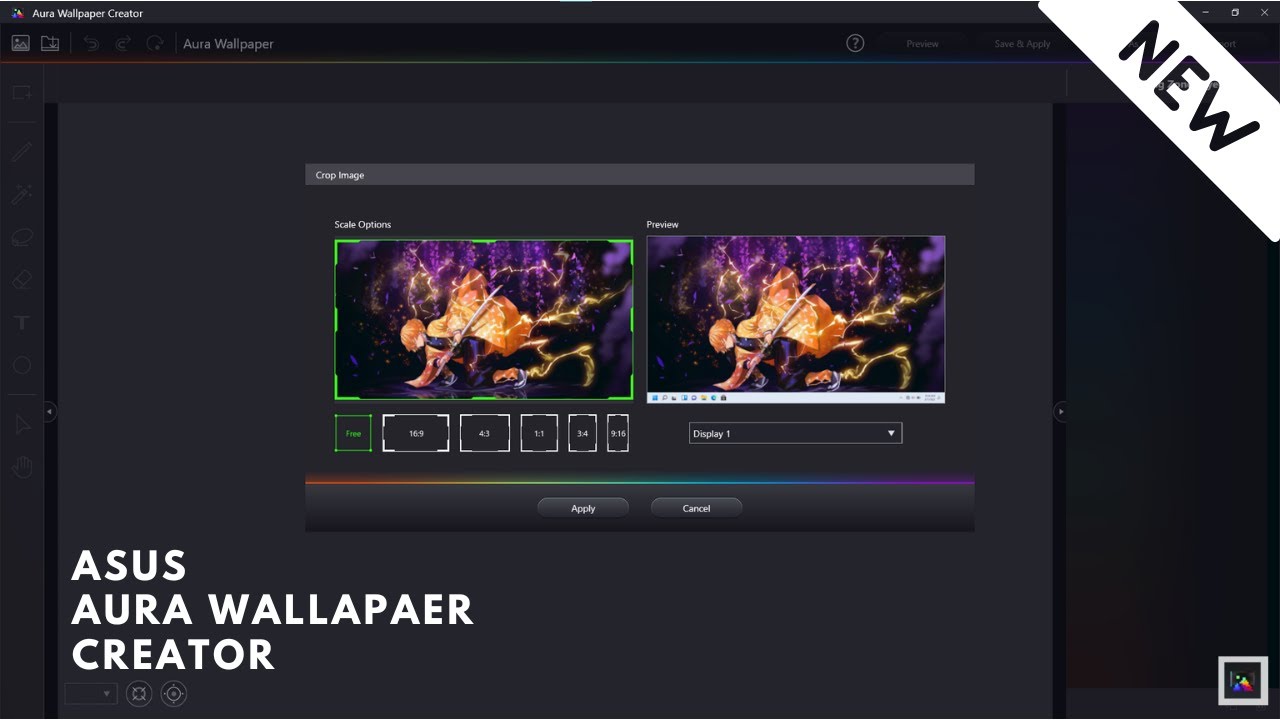 Tutorial | How to use ASUS Aura Wallpaper Creator?
