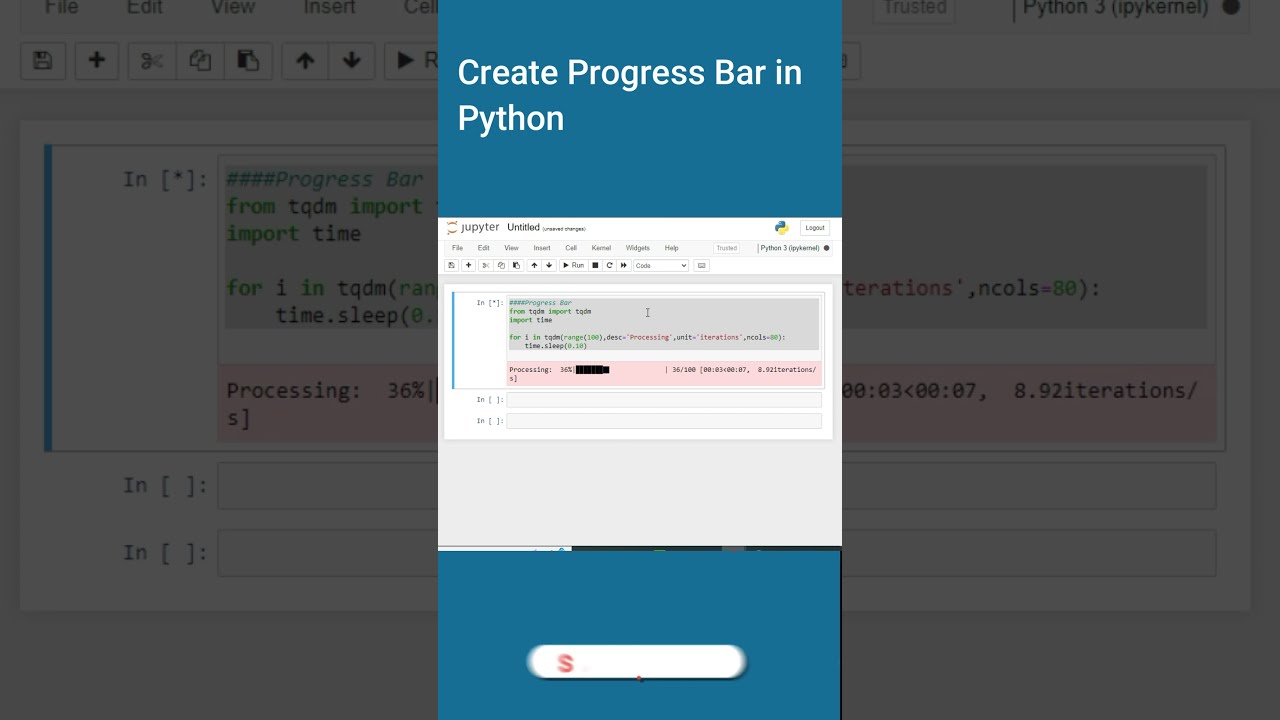 Python Progress Bar Tutorial: Track Your Loop Progress with Ease | Tech Wizards