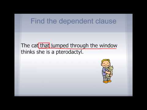 Finding and Identifying Mixed Dependent Clauses