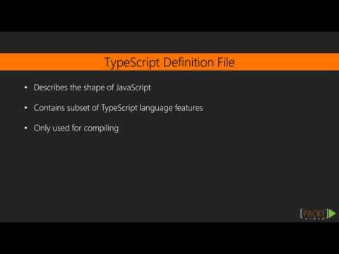 Learn Mastering TypeScript Definition Files | packtpub com - Mind Luster