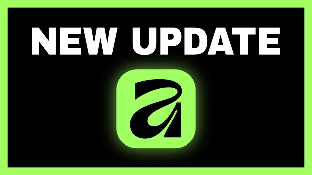 New Affinity Update | Biggest Changes in Version 3.1
