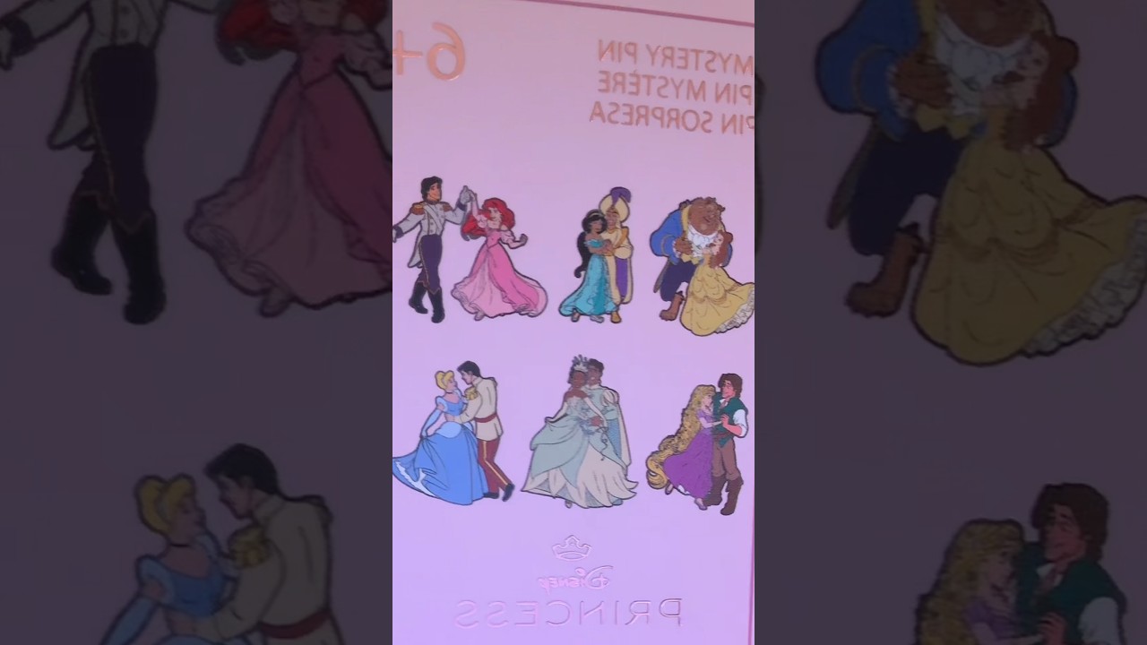New Princess pin unboxing @loungefly​⁠@hottopic #disney #pins #unboxing #fyp