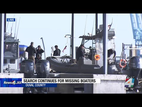 Search continues for missing boaters in Duval County