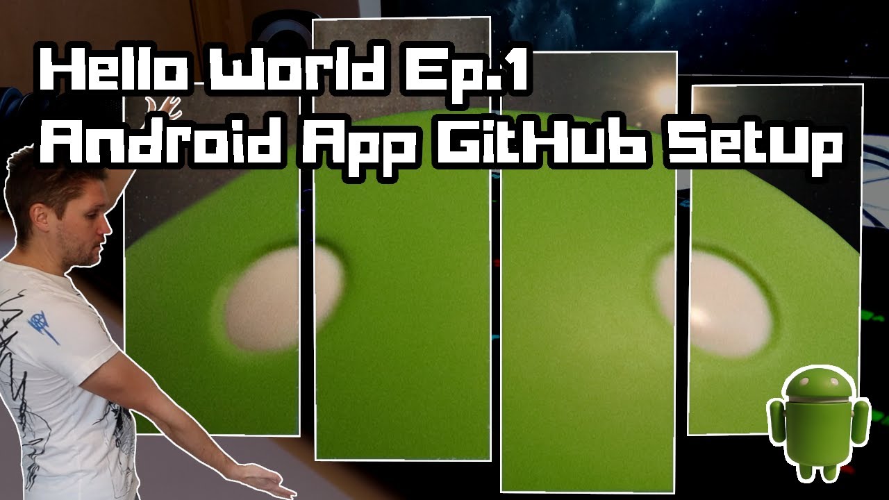 Hello World Ep.1: GitHub Repository and Codebase Setup | Android Studio App Development