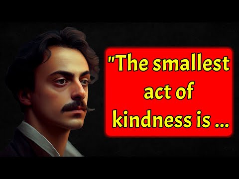 Khalil Gibran's beautiful quotes about love and life