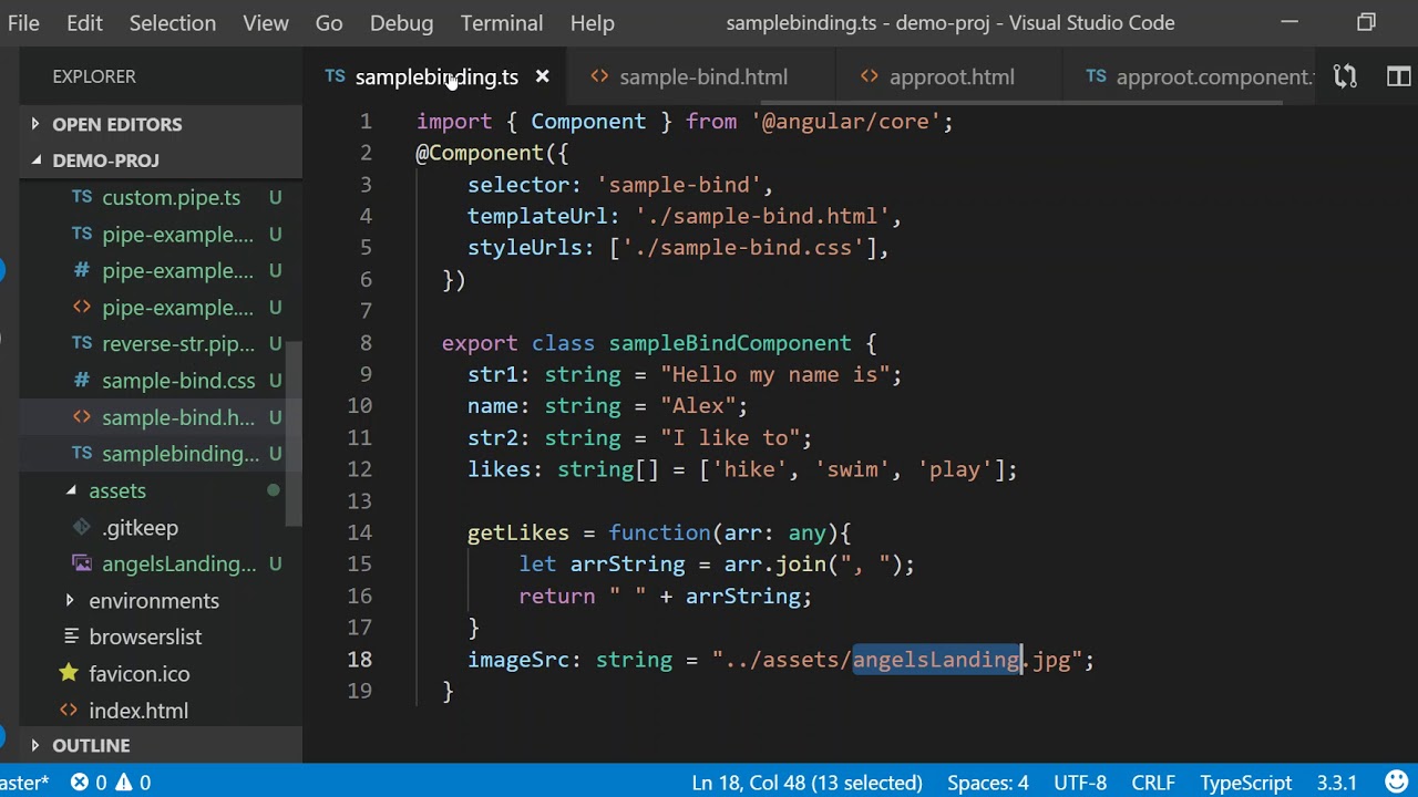 Angular 7 - Understanding Data Binding