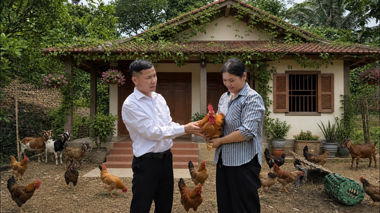 Full video 30-day journey: a single mother and her son create a peaceful farm life