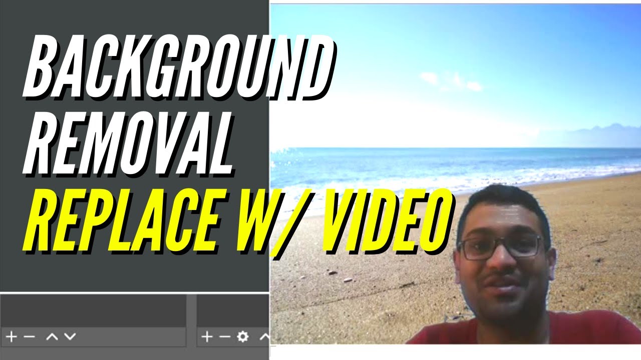 Background Removal Tutorial using OpenCV - Python | Replace Background with Video - WITH CODE