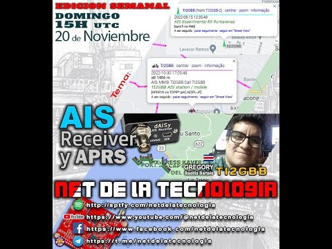 #391 AIS-Aprs por TI2GBB Gregory