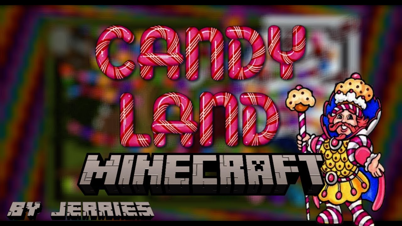 Candy Land in Minecraft! -- Map Trailer